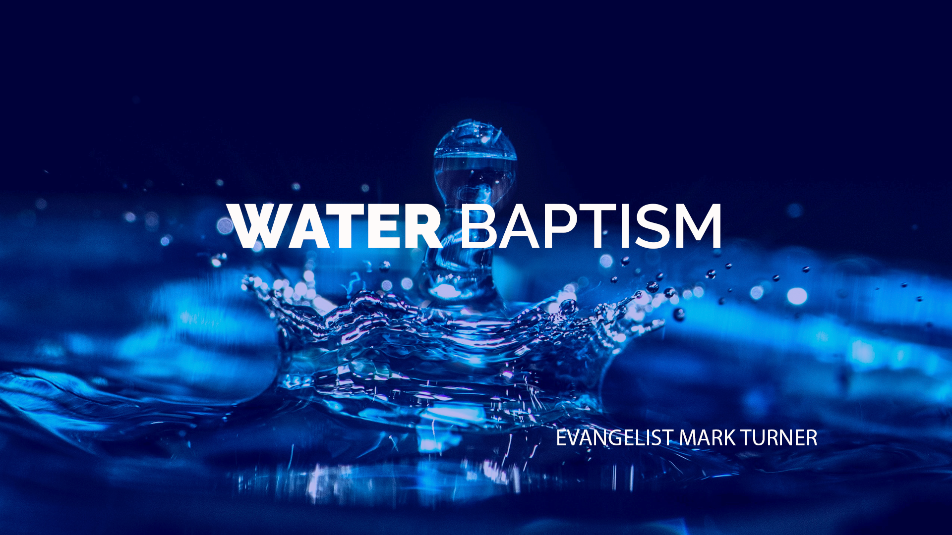 Water Baptism – Christian Revival Center